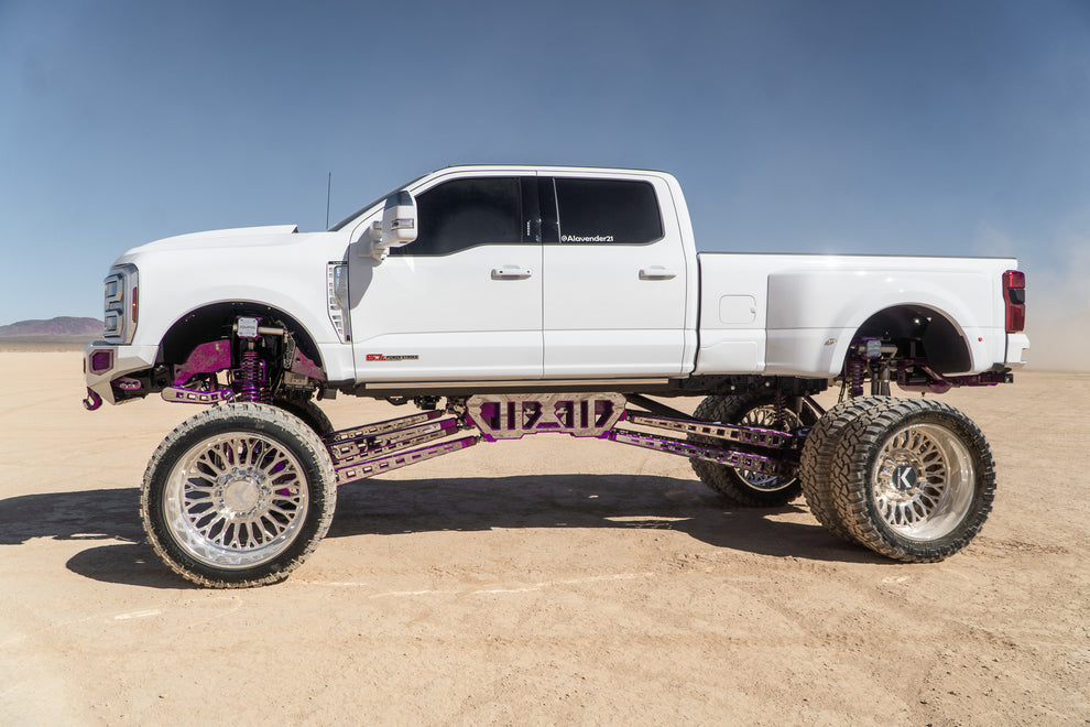 Ford Super Duty 18"-24" Front & Rear 4 Long Arm Lift Kit – Papis